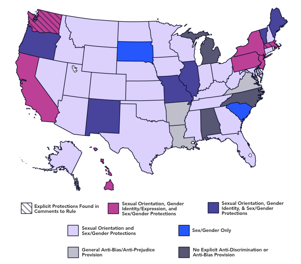 Judicial Codes of Conduct Map - Lambda Legal